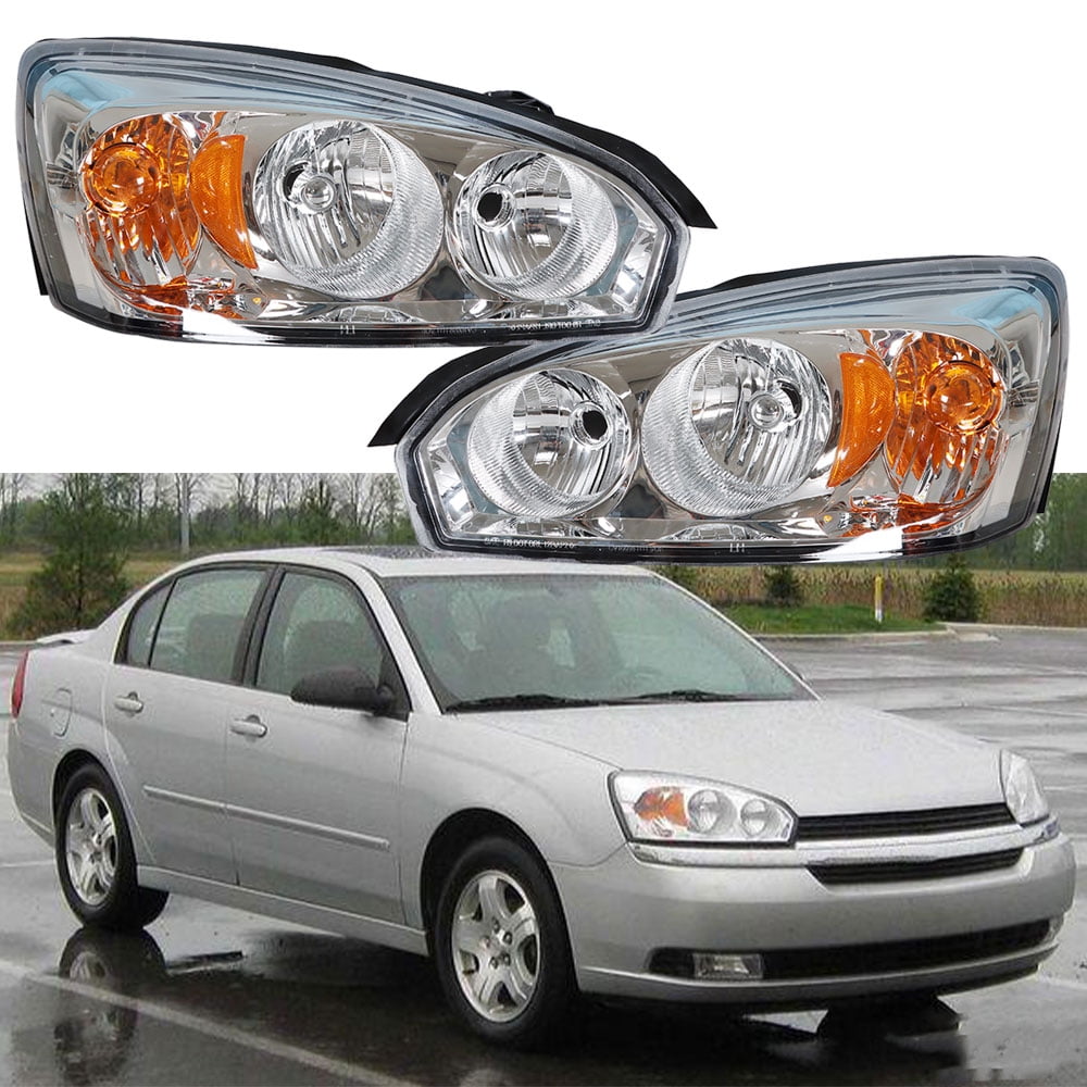 munirater Headlights Assembly for 2004-2008 Chevy Malibu SS Headlights ...