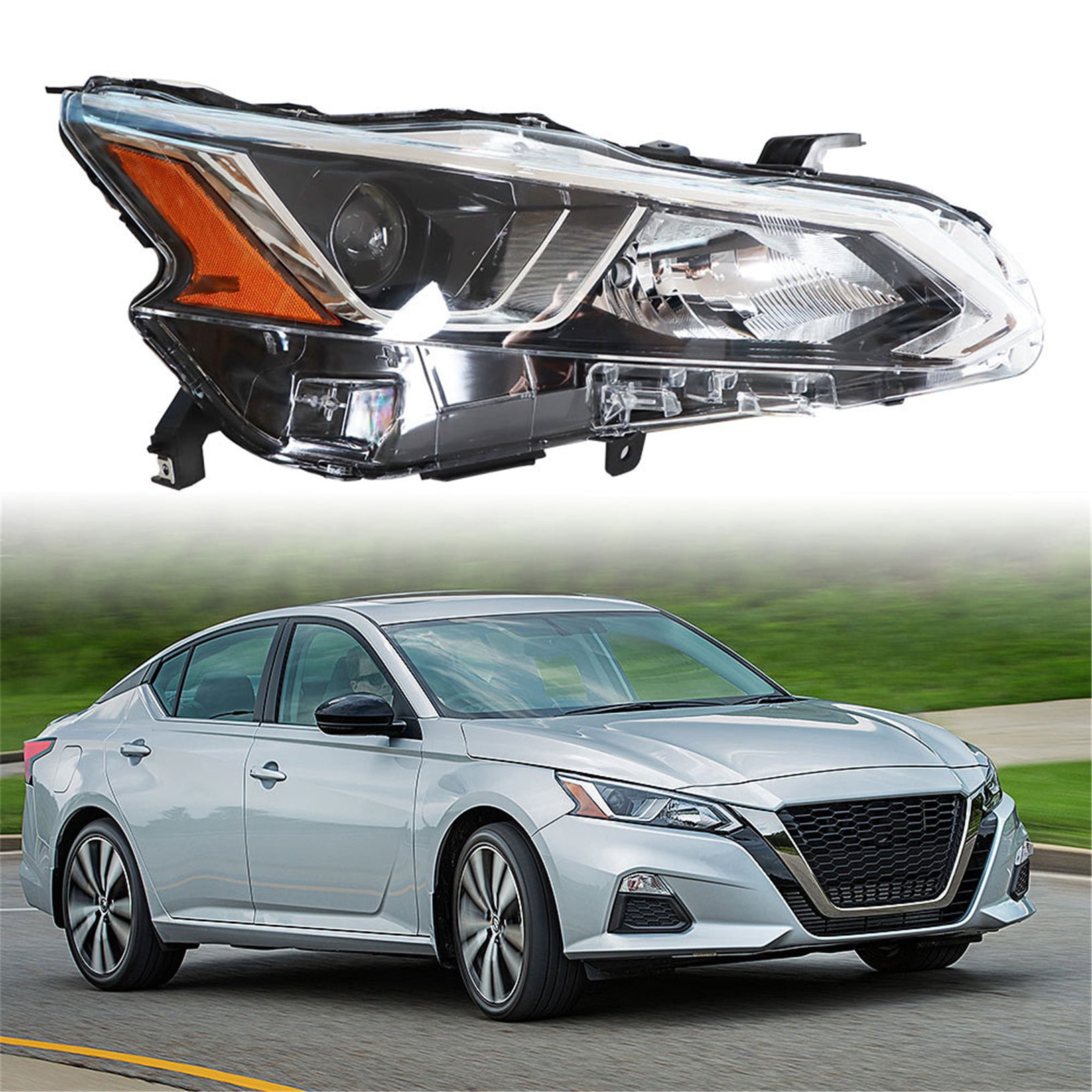 munirater Headlights Front Head Lamps Replacement for 2019 2020 Nissan ...