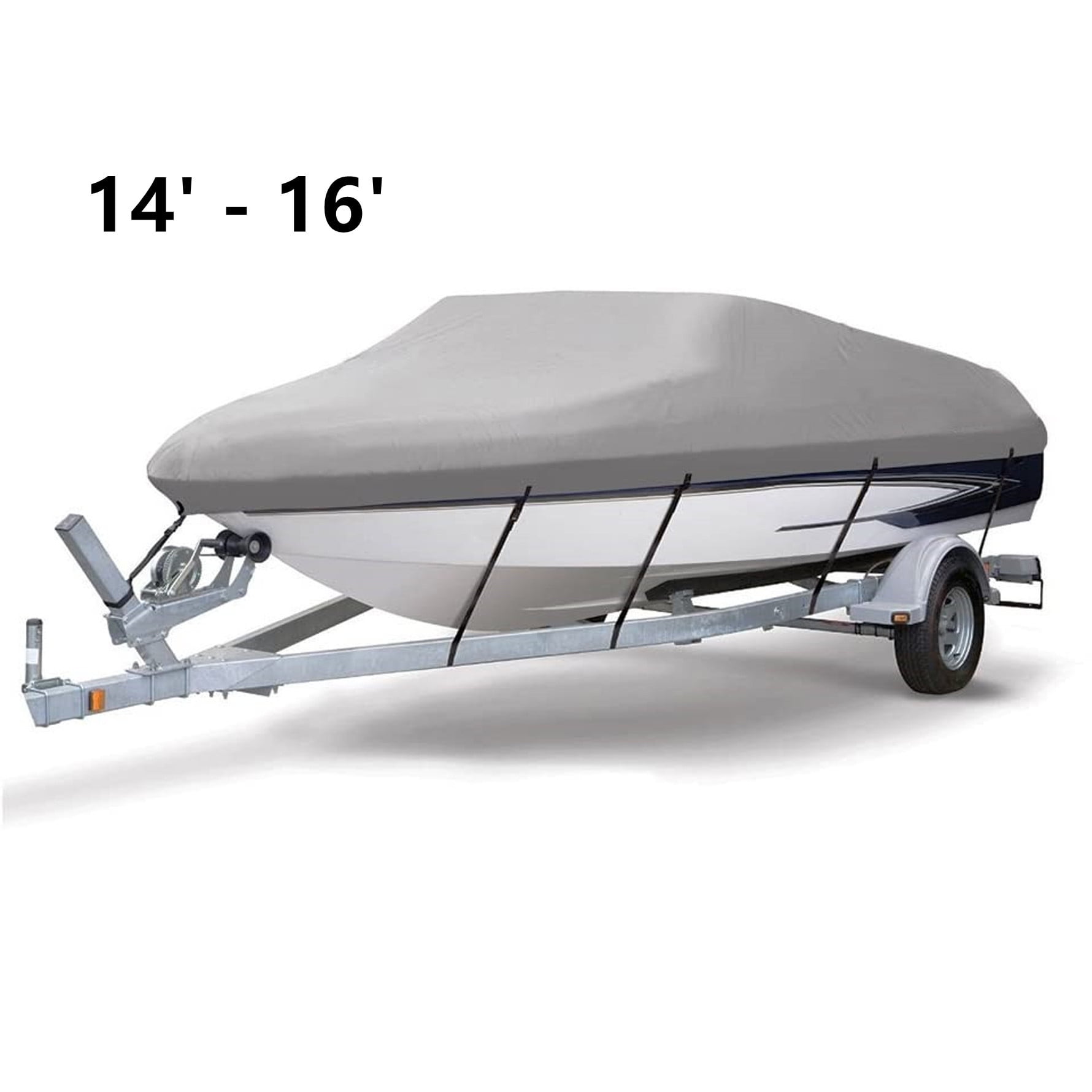 munirater Heavy Duty 600D Marine Polyester Grade Canvas Trailerable ...