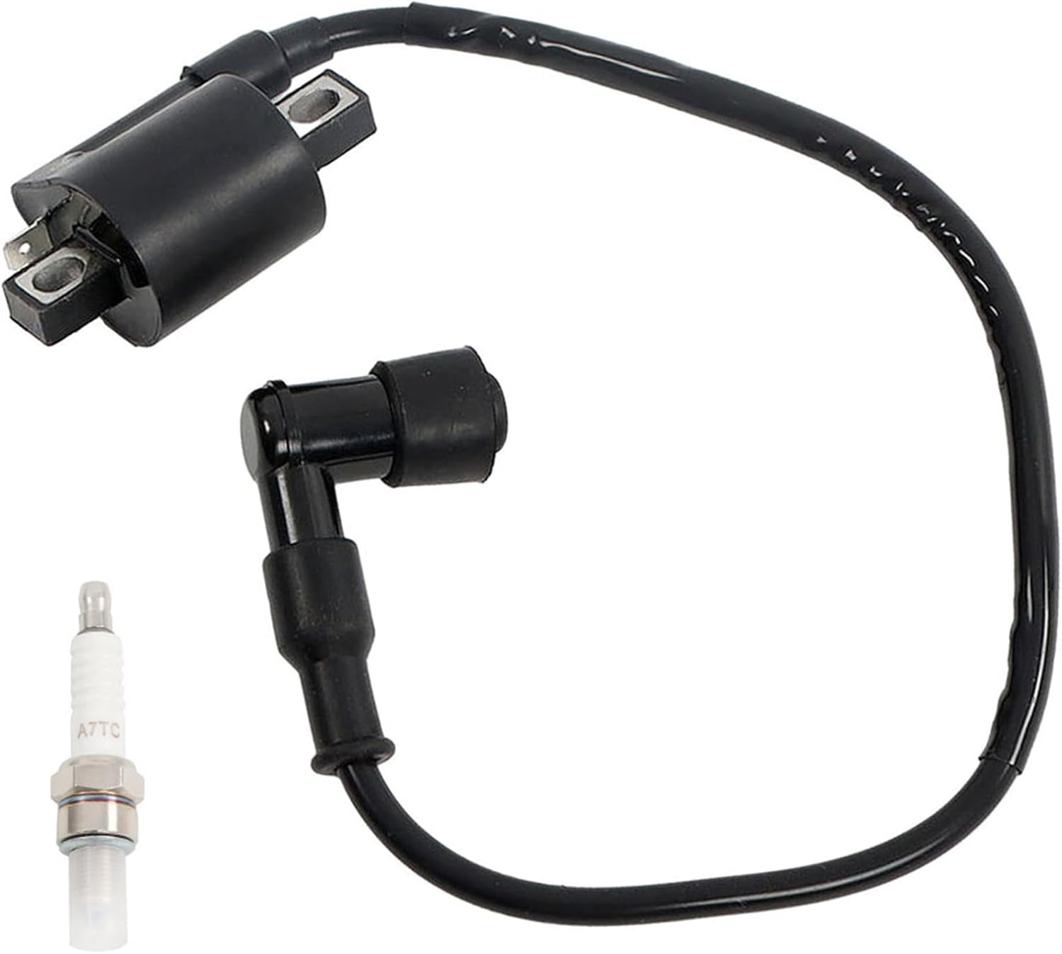 munirater Ignition Coil Spark Plug Lead Replacement for PW50 PY50 50 ...