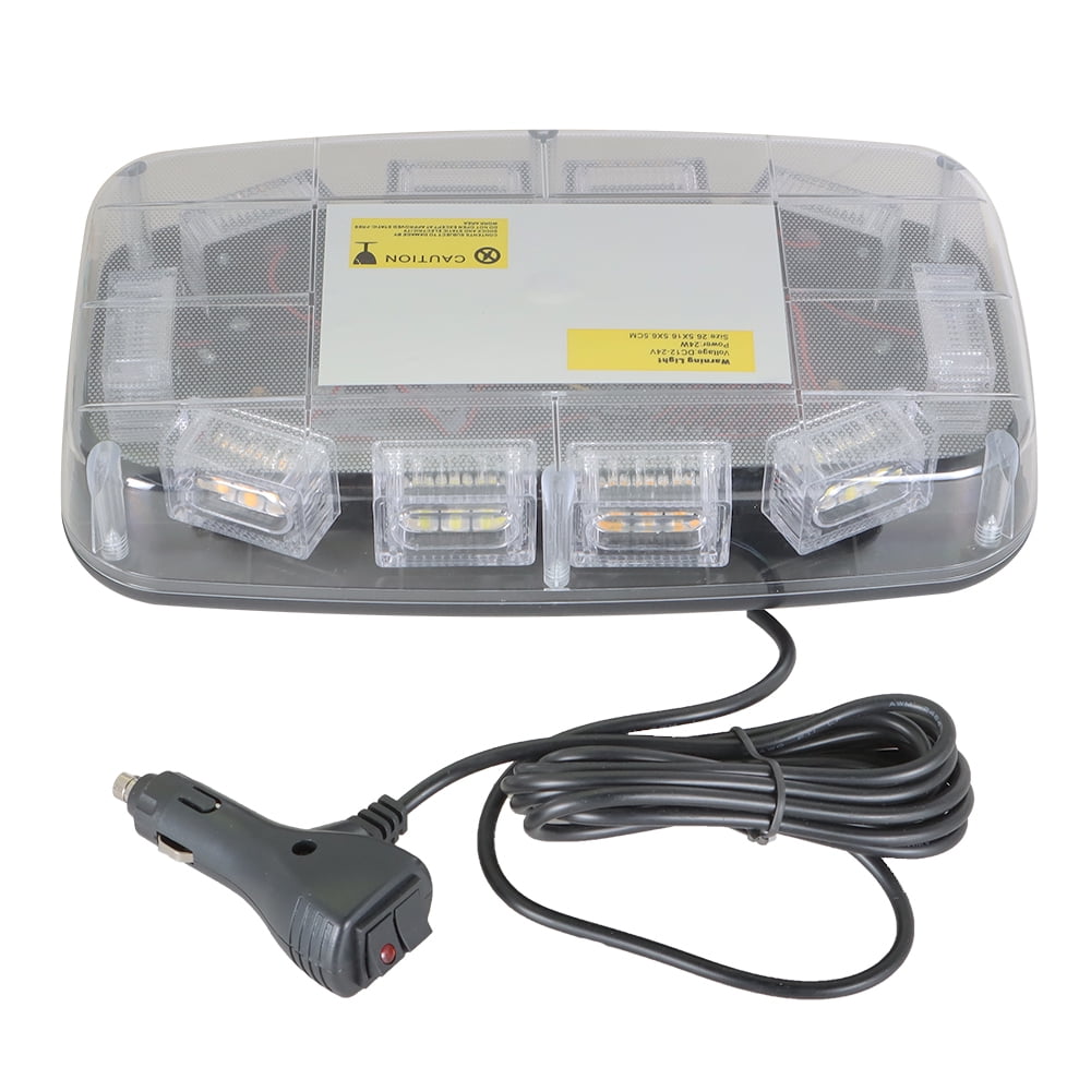 munirater LED Roof Top Strobe Beacon Light Emergency Safety Warning Flashing Light for ...