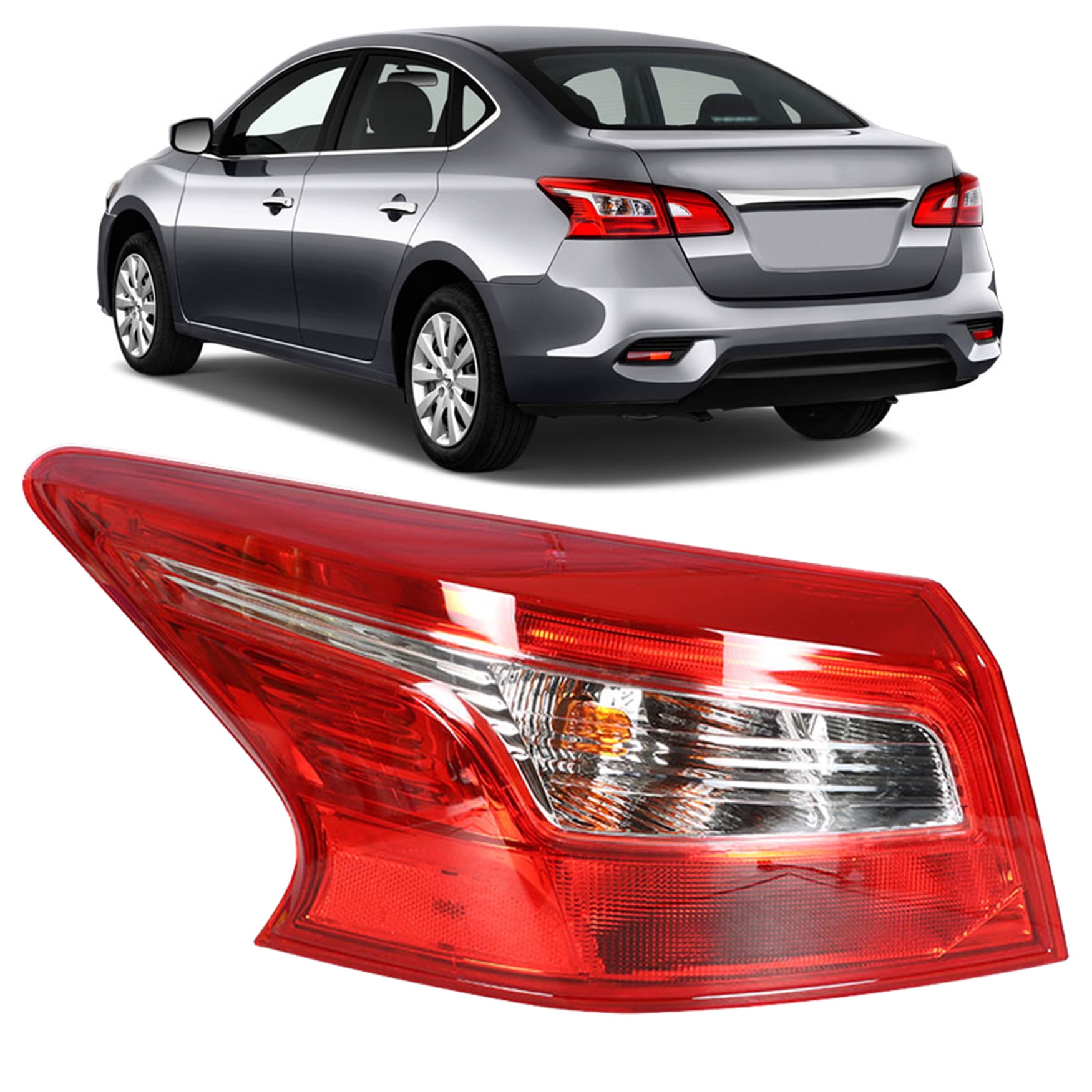 munirater LED Tail Light Assembly OE Style Replacement for 2016-2018 ...