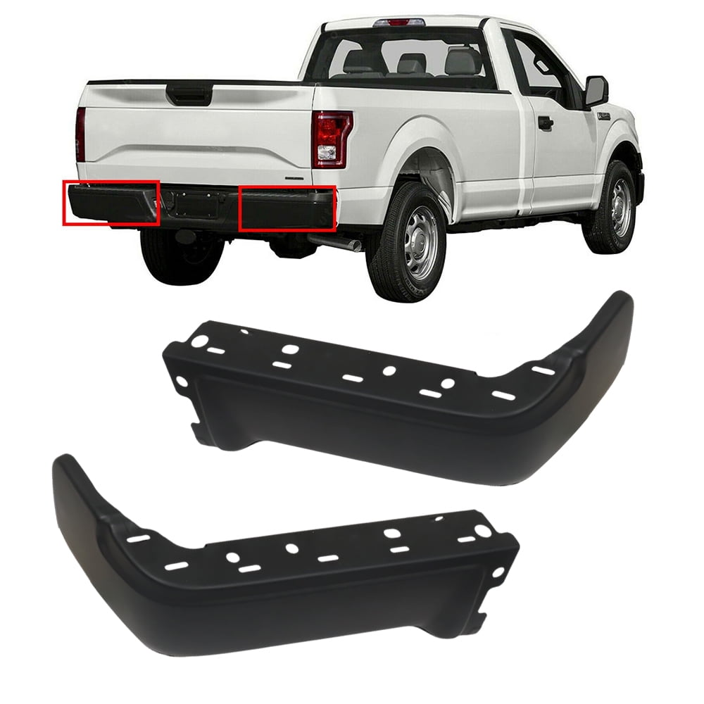 munirater Left Right Steel Rear Bumper Ends Replacement for 2009-2014 ...