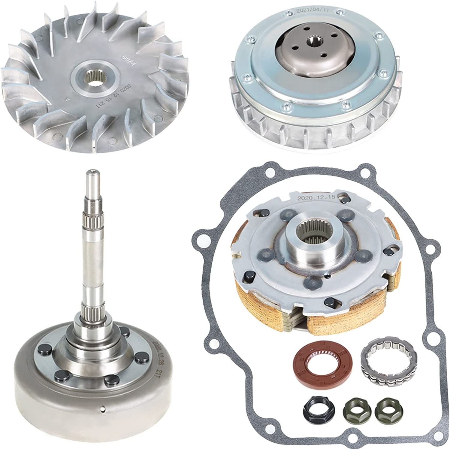 Munirater Primary Sheave Clutch Kit Assembly for 2004-2007 Rhino 660 ...