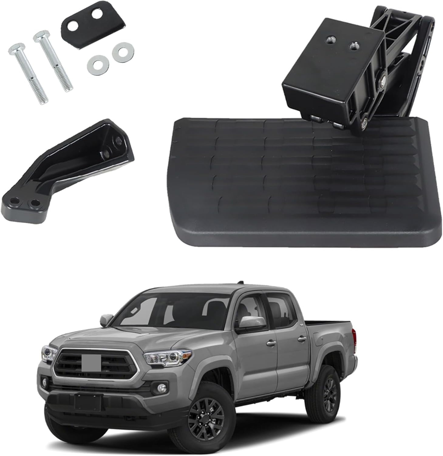 munirater Rear Bed Step Retractable Bumper Tailgate Step Replacement ...