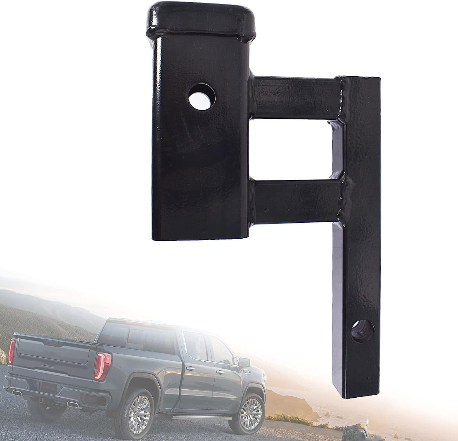 munirater Tow Adapter Trailer Hitch Receiver Rise-Drop Extender ...