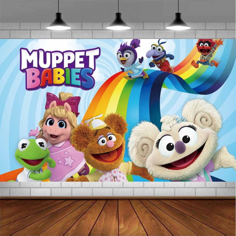 muppet babies Backdrop Banner Party Supplies Poster Movie Theme ...