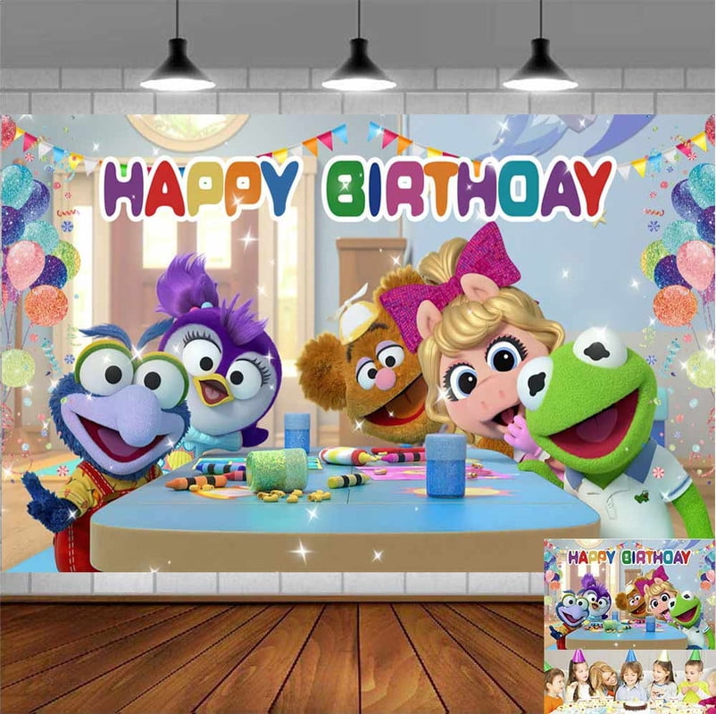 muppet babies Backdrop Banner Party Supplies Poster Movie Theme ...