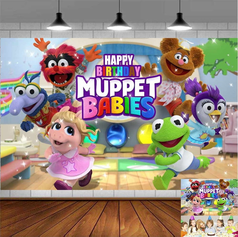 muppet babies Backdrop Banner Party Supplies Poster Movie Theme ...