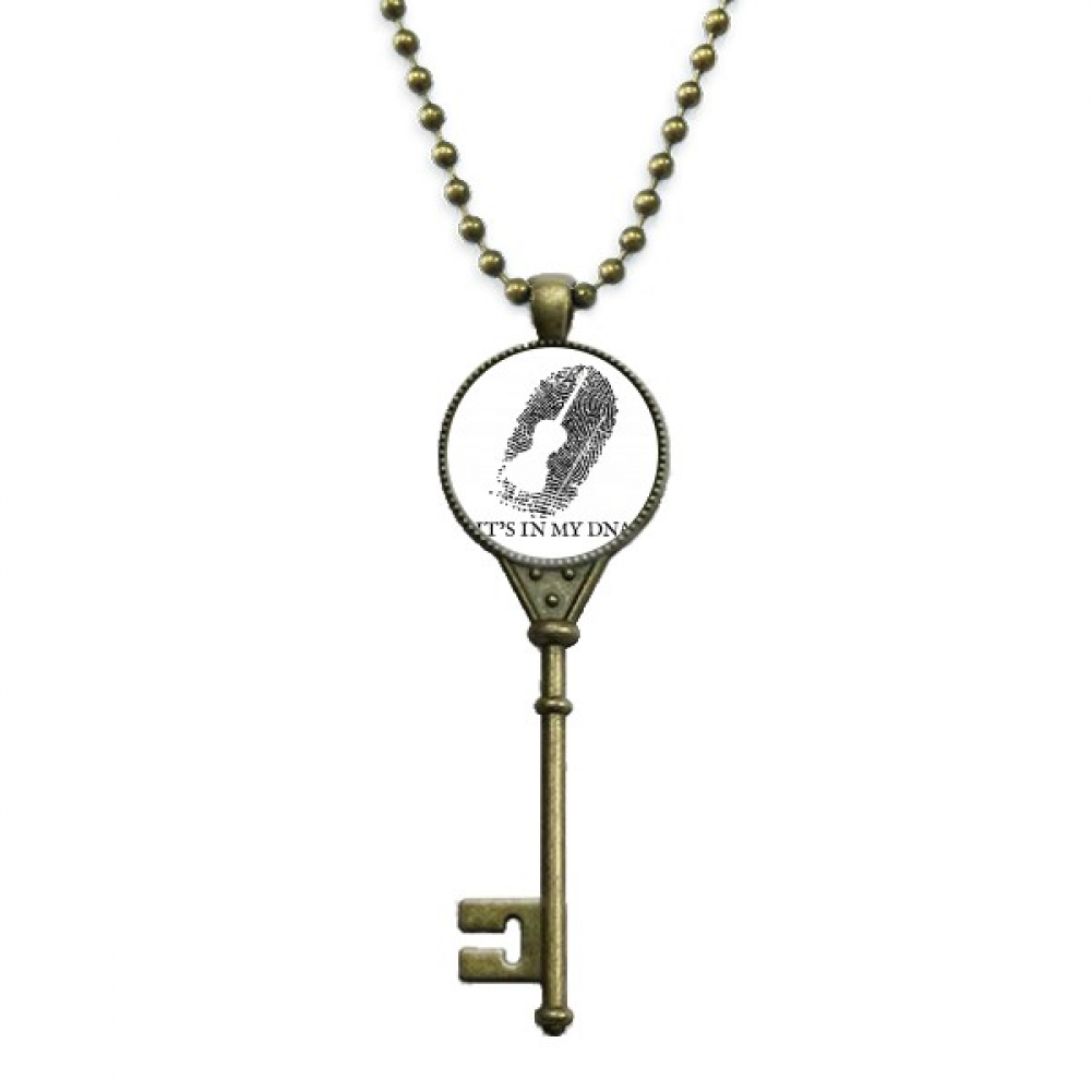 music cello gene fingerprint key necklace pendant tray embellished ...