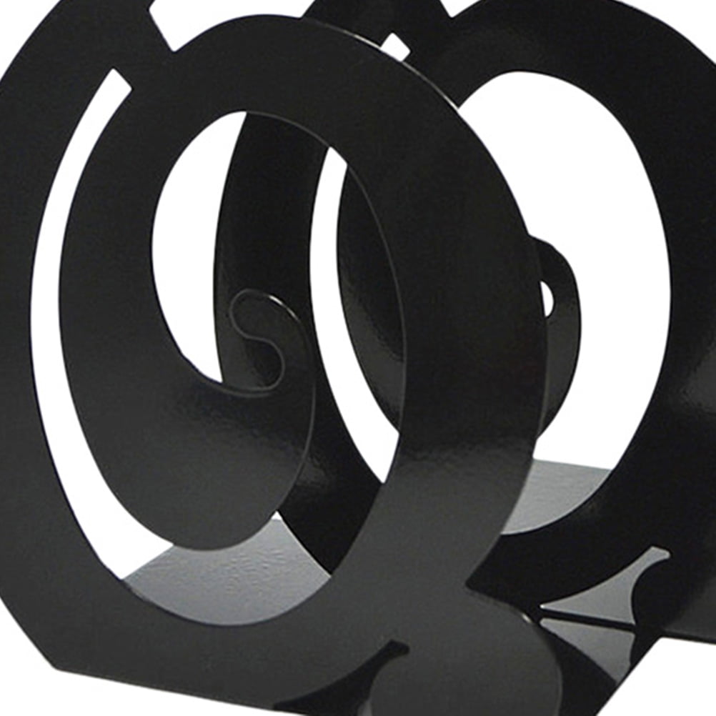 music note book stoppers A Pair Book Bezel Metal Desktop Stand ...