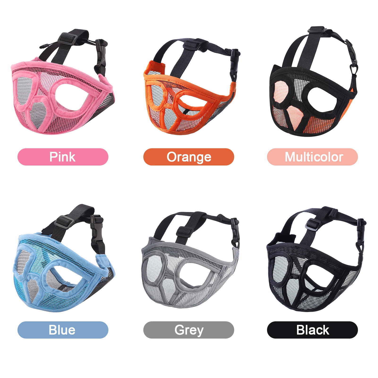 muzzle,Snout Muzzle Muzzle Adjustable Breathable Mesh Muzzle Adjustable ...
