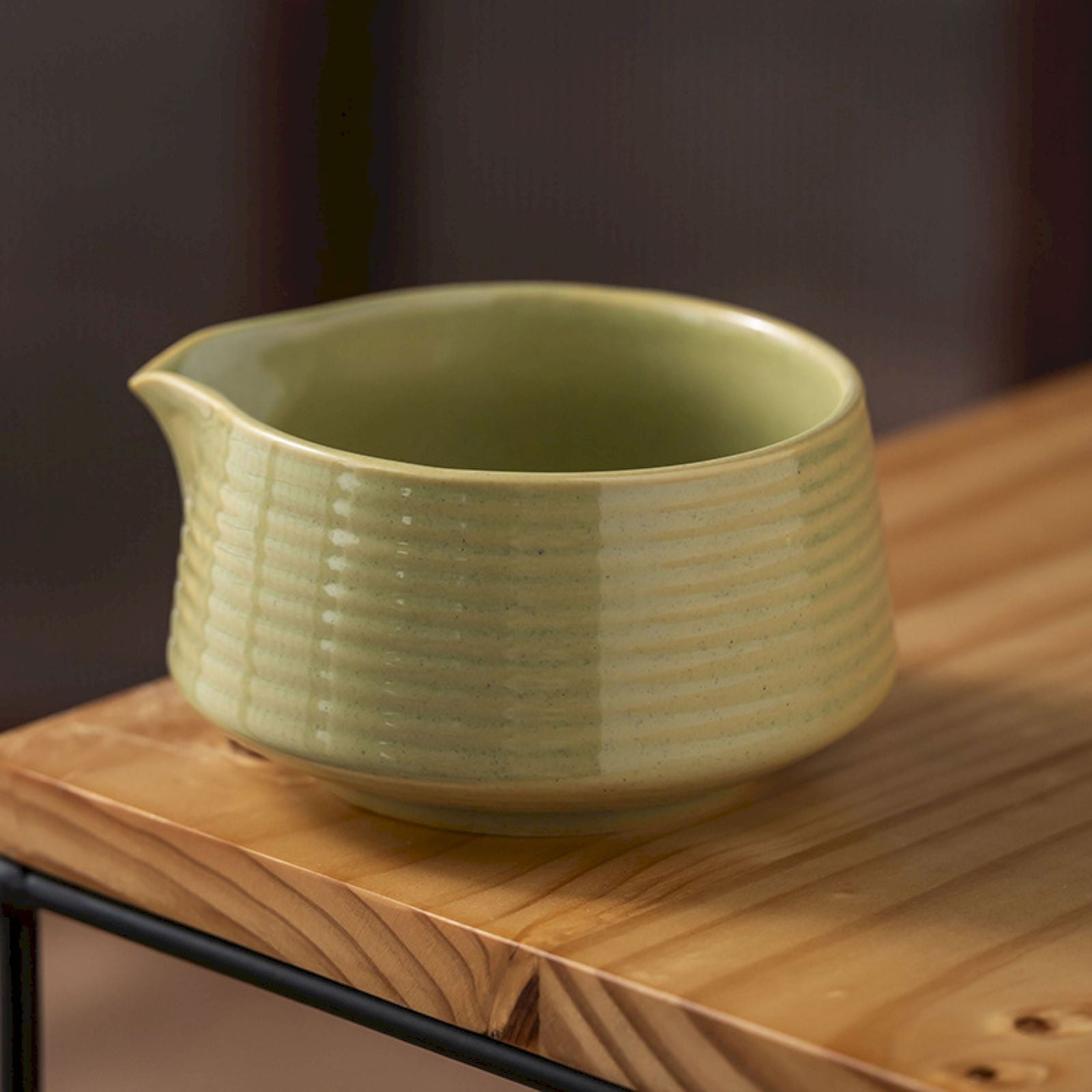 mveomtd Ceramic Matcha Bowl Matcha Bowl With Spout Handmade 500 Ml ...