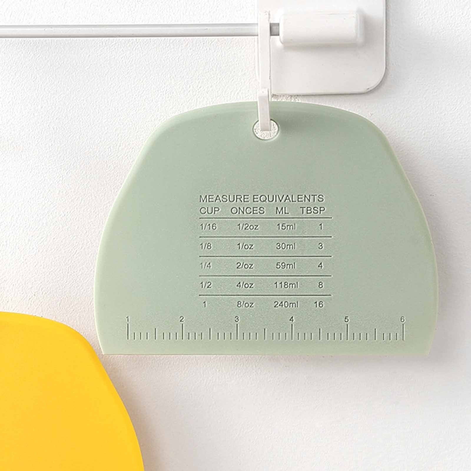 mveomtd Dough Scraper Plastic Cutter Bowl Scrapers Dough Bread Cutters ...