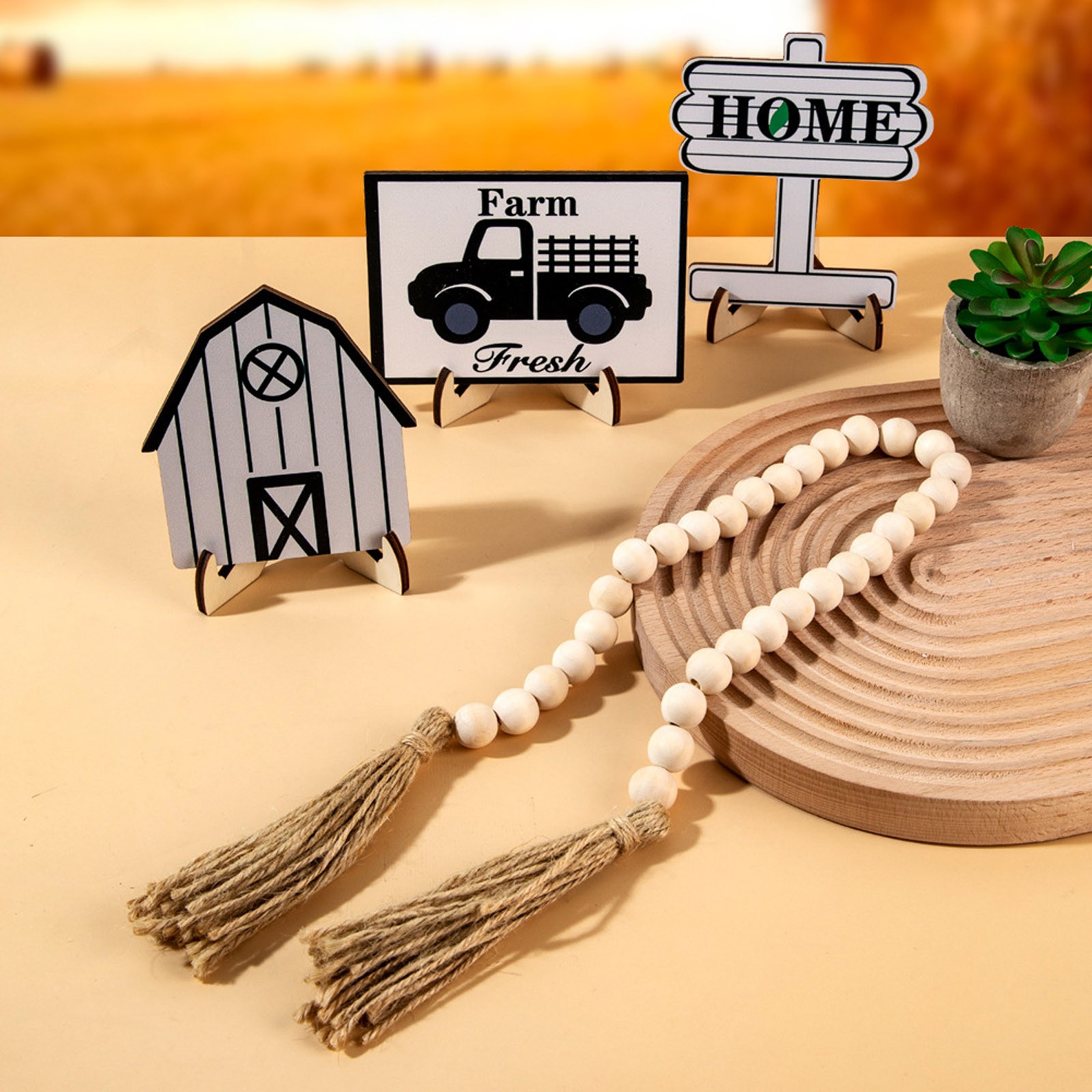 mveomtd Housing Logo American Rural Farm Layered Pallet Decoration ...