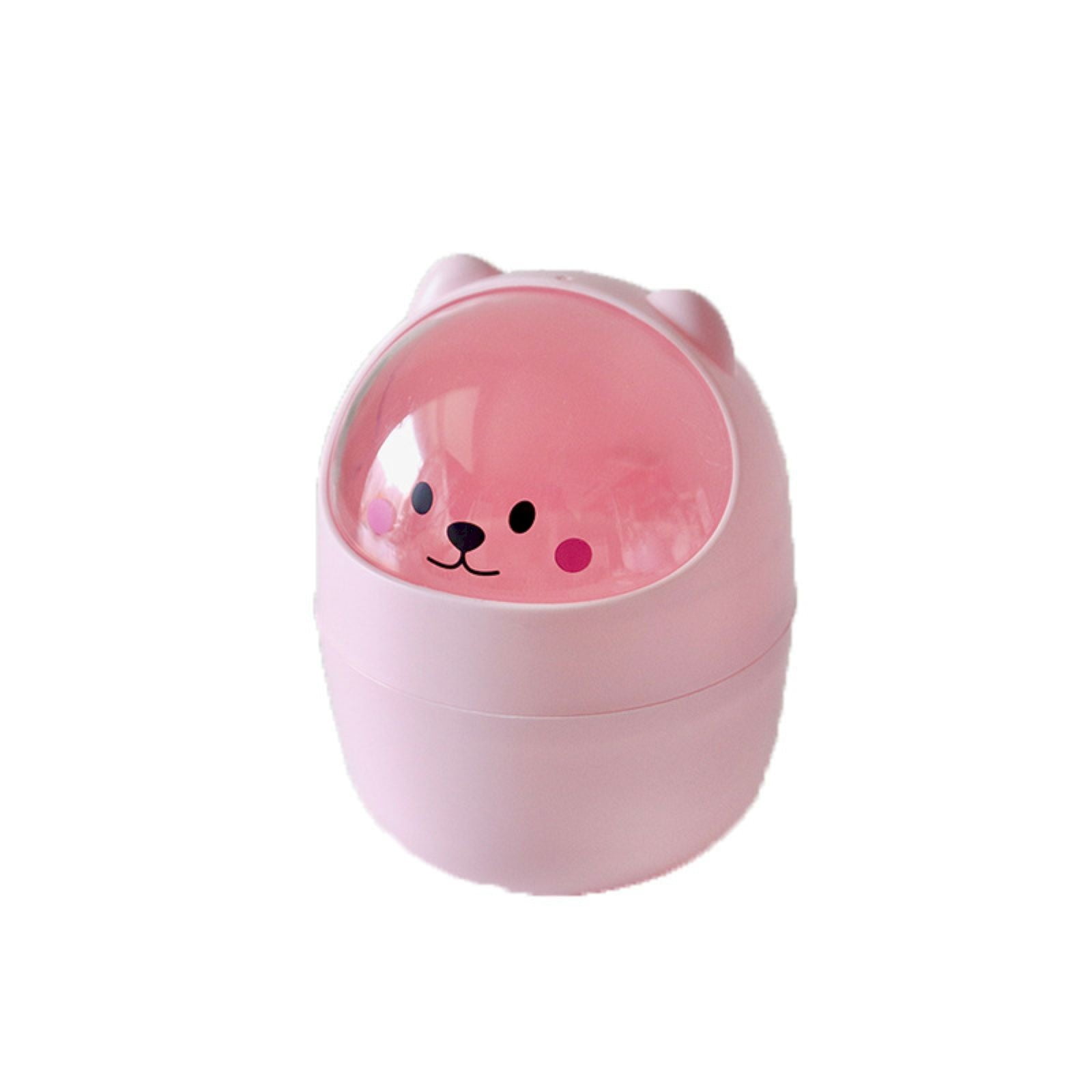 mveomtd Table Trash Can With Lid Small Trash Can Small Trash Can Trash ...