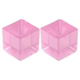 mwptoo 2Pcs Ice Cube Squeeze Toys Transparent Square Cube Pinch Toy ...