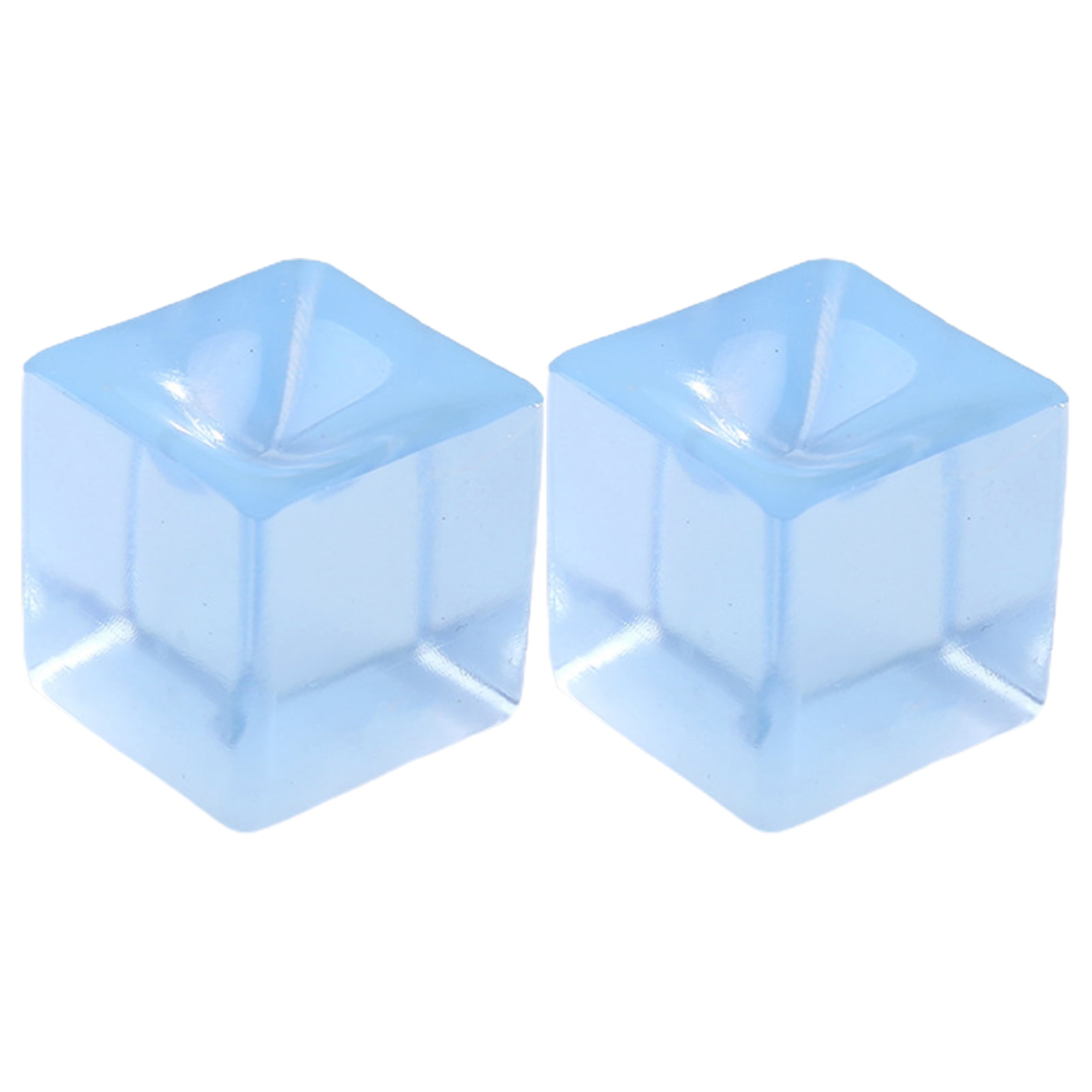 mwptoo 2Pcs Ice Cube Squeeze Toys Transparent Square Cube Pinch Toy ...