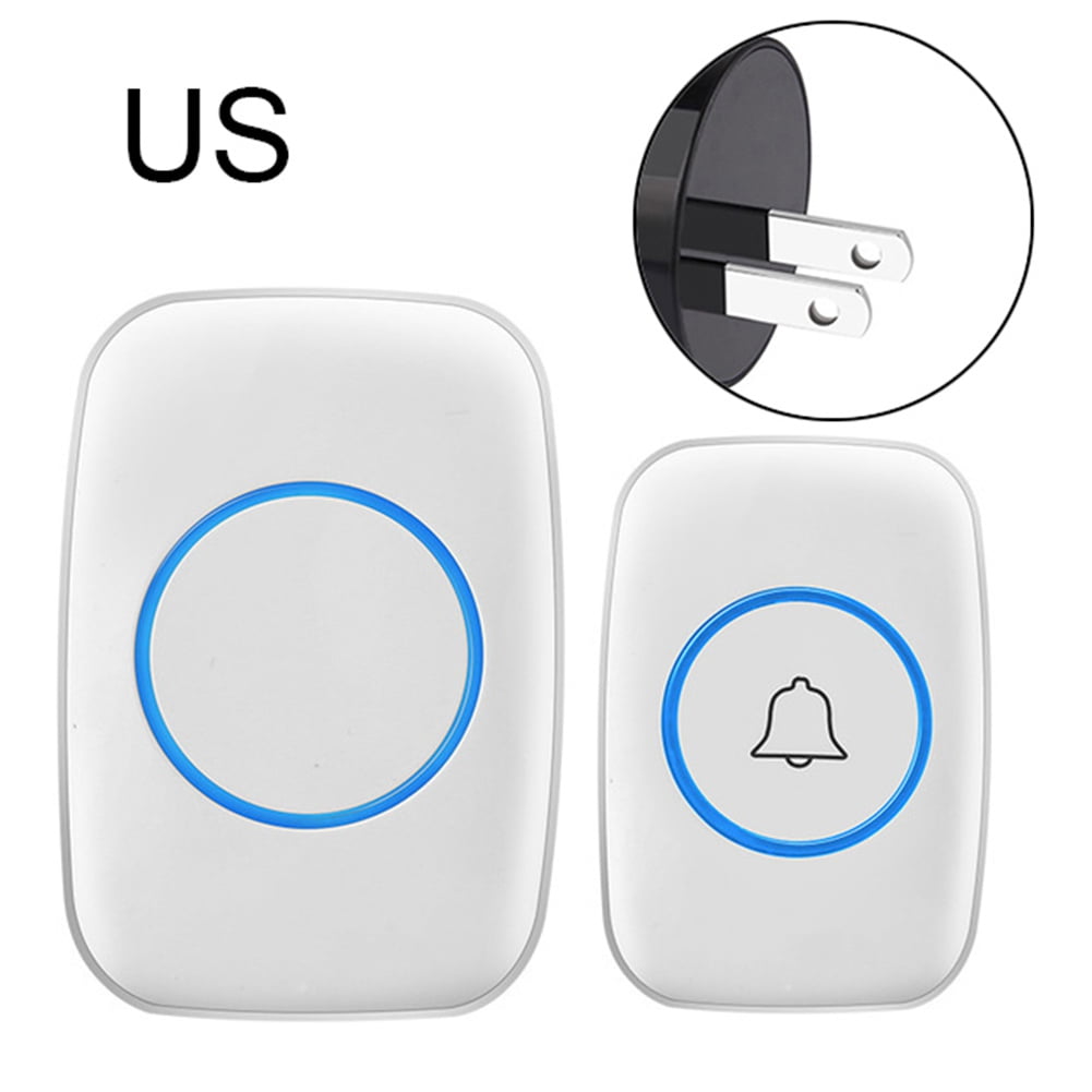mwptoo Wireless Doorbell,Waterproof Door Bell Chime Kit Alarm for Home ...
