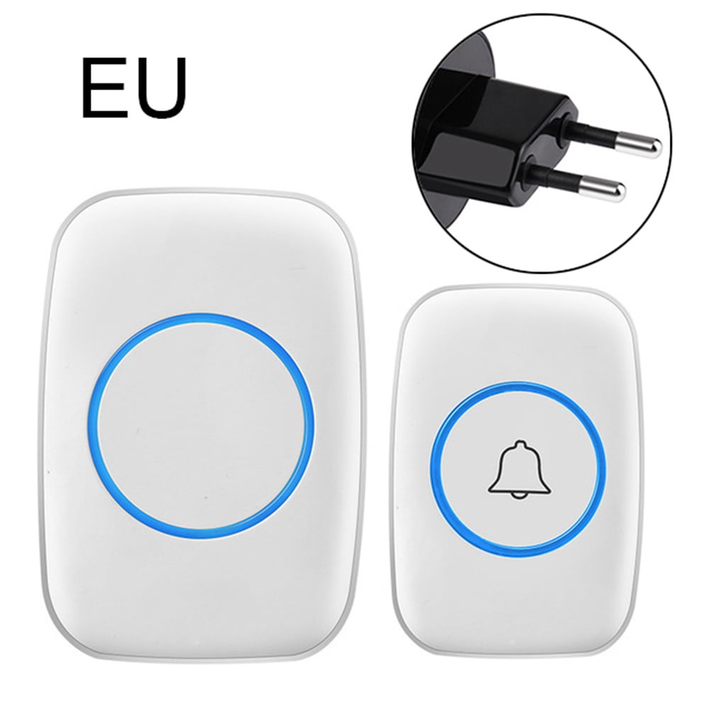 mwptoo Wireless Doorbell,Waterproof Door Bell Chime Kit Alarm for Home ...