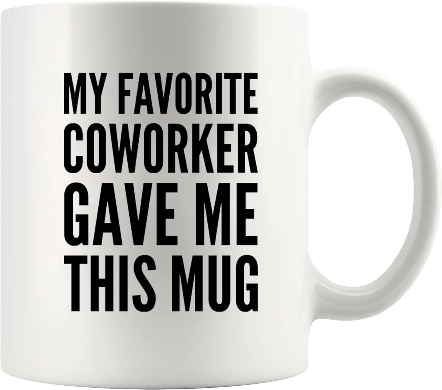 **my favorite coworker gave me this mug going away coworker gift funny ...