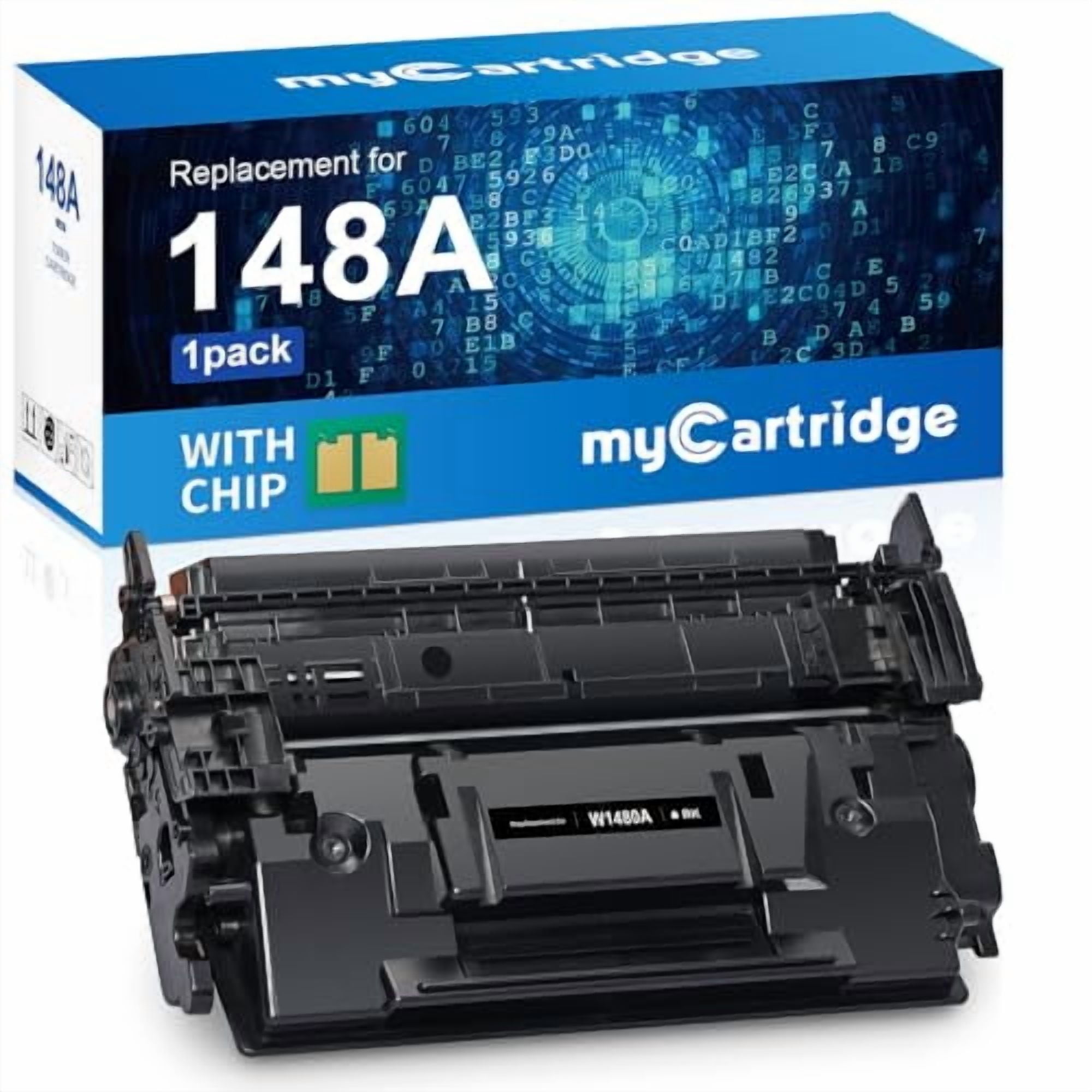 myCartridge 148A Toner Cartridge with Chip Compatible Toner Replacement ...