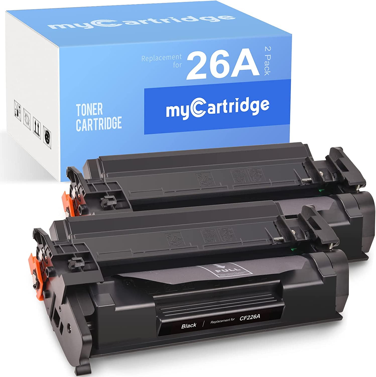 myCartridge 26A Toner Cartridge Compatible Replacement for HP 26A ...