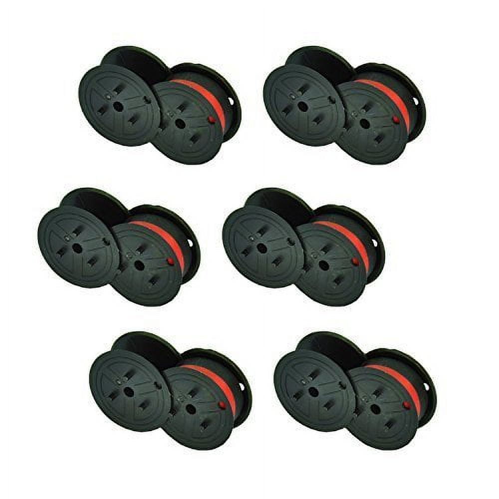 myCartridge 6 Pack Compatible Calculator Spool GR24 Black/Red Ink ...