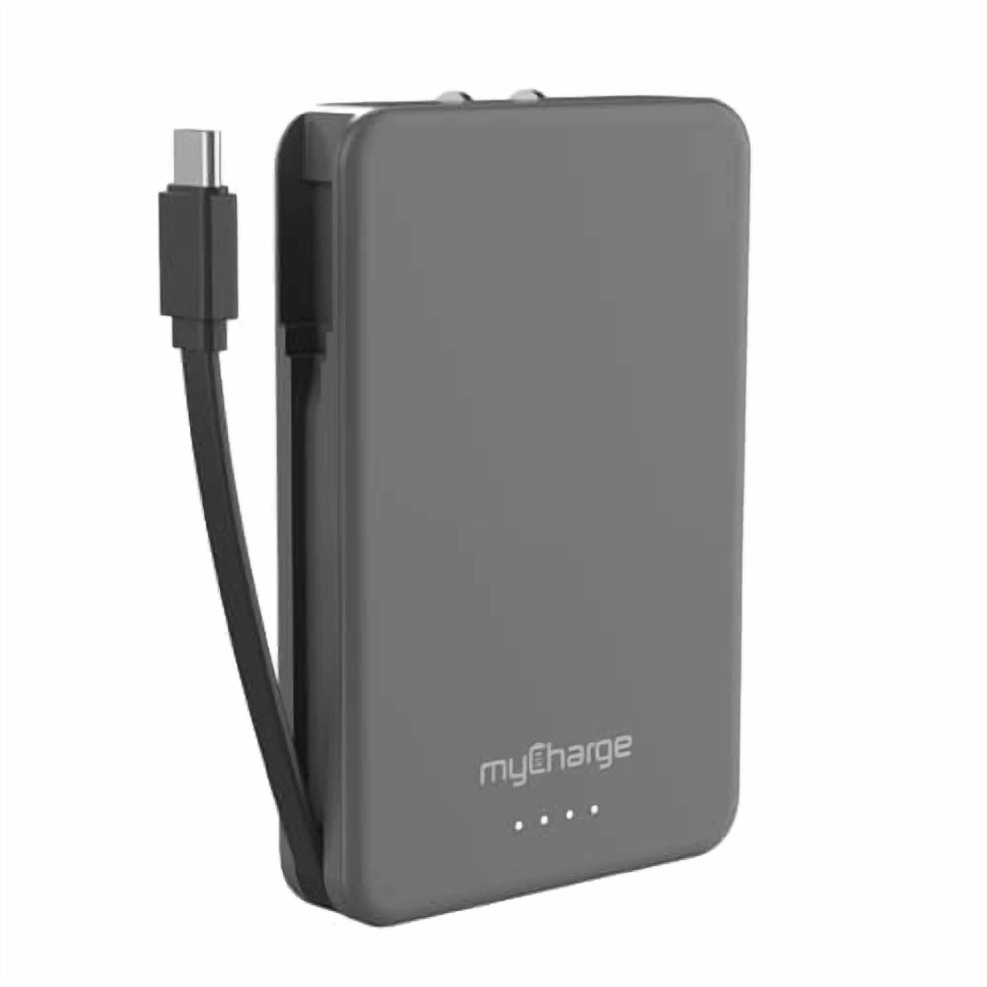 myCharge Power + Plug Portable Charger USB C Dual Power Bank with ...
