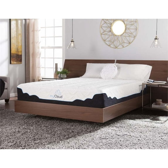 myCloud Cirrus 12" Gel Memory Foam Mattress - Walmart.com