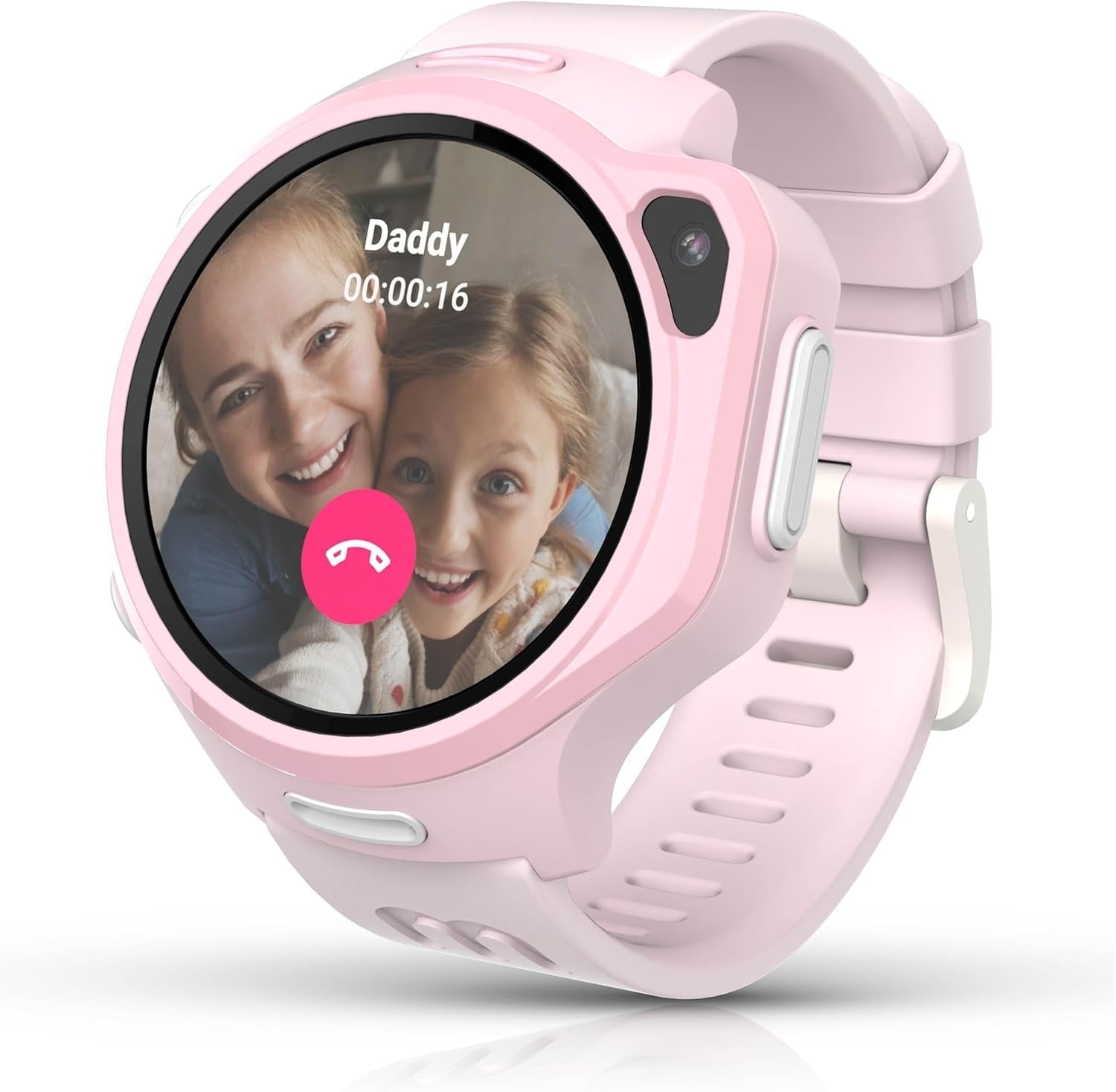 myFirst Fone R2 Macaron Pink Kids Smartwatch Phone: GPS Safety, Video ...