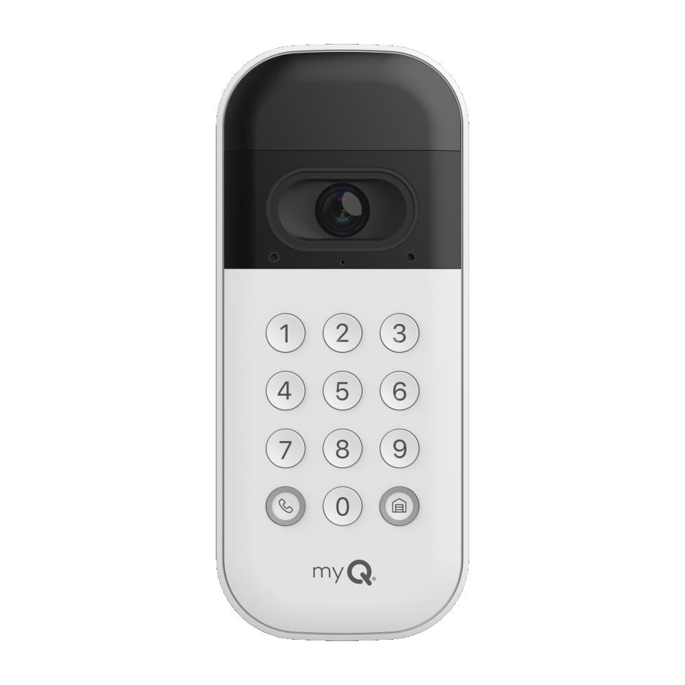 myQ Smart Garage Video Keypad with Camera, Smartphone Control, Wifi wireless technology ...