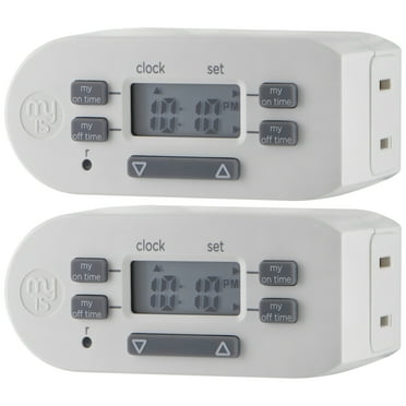 GE Push Button In-Wall Digital Countdown Timer, 15318 - Walmart.com