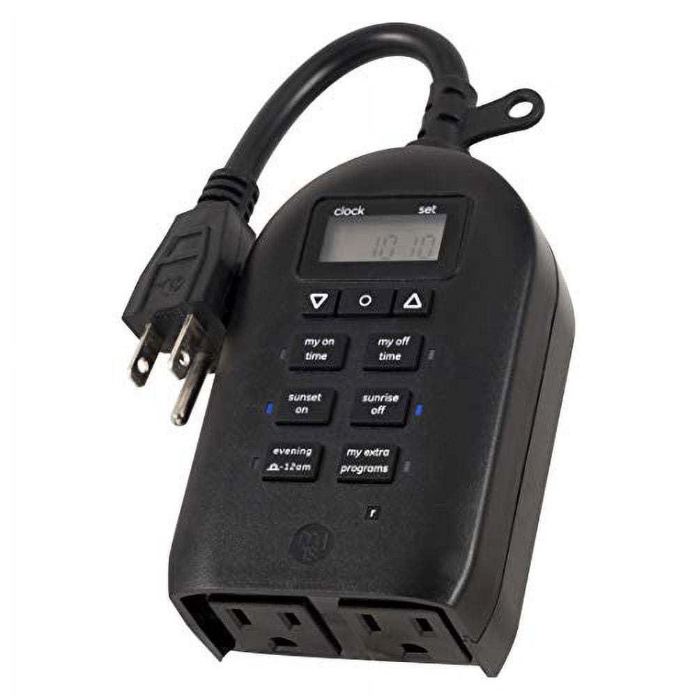 myTouchSmart Outdoor Programmable Timer (2 Outlet) - Walmart.com