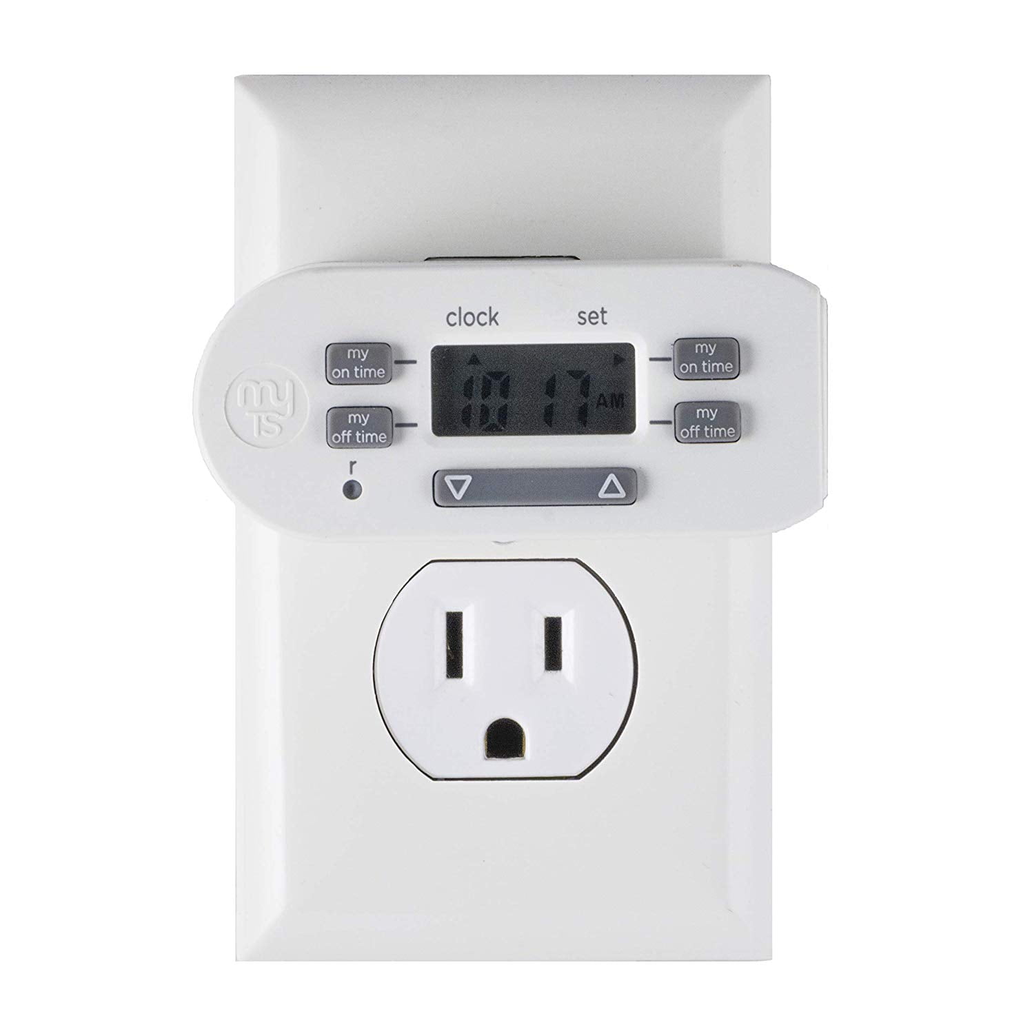 myTouchSmart Simple Set Indoor Plug-In Digital Timer, 1-Outlet, 36253 ...