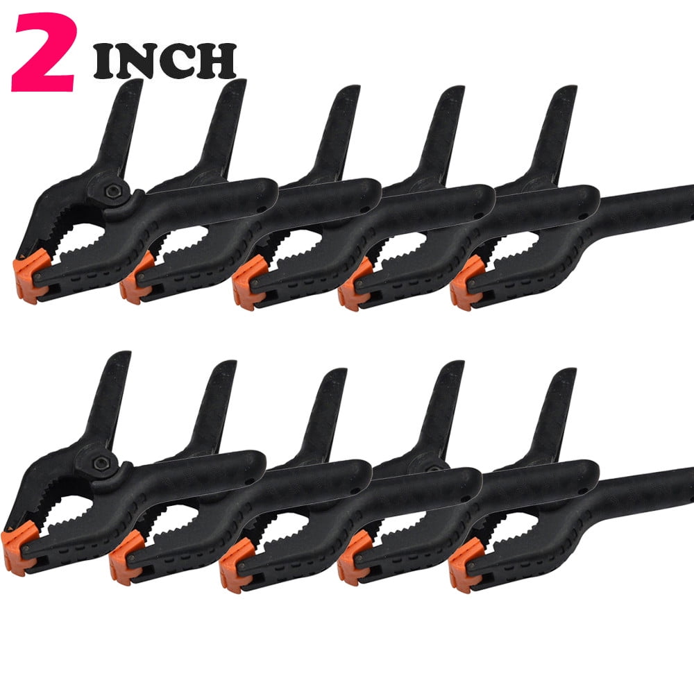 myvepuop Fixing Clip 10Pcs DIY Tools Plastic Nylon Clamps for Wood ...