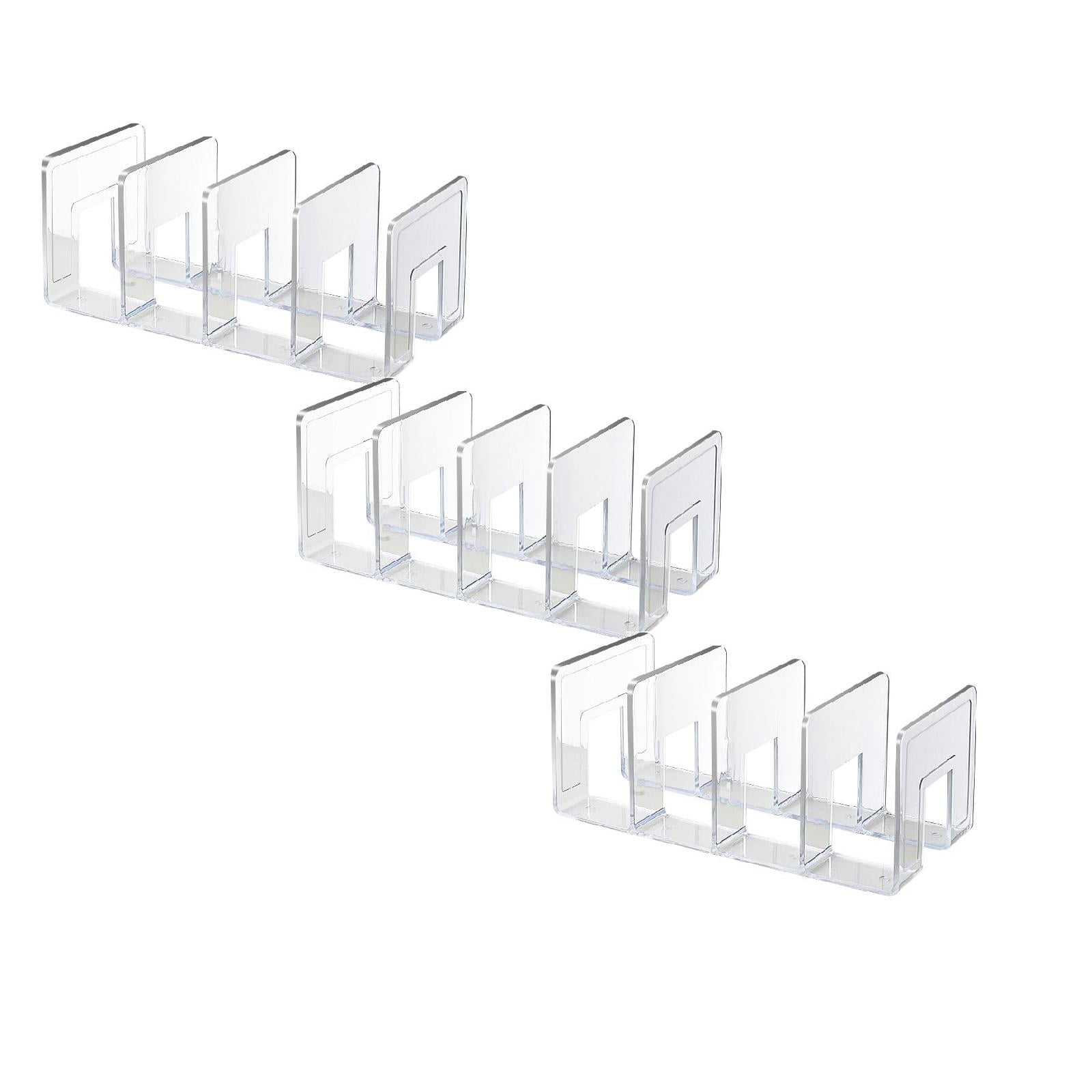 myvepuop Storage Dividers Rack Closet Organizer, 3 Pack - Walmart.com