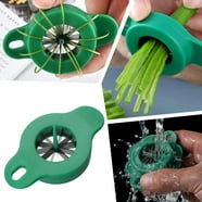 NOGIS Stainless Steel Chopped Green Onion Knife, Vegetable Cutter Sharp ...