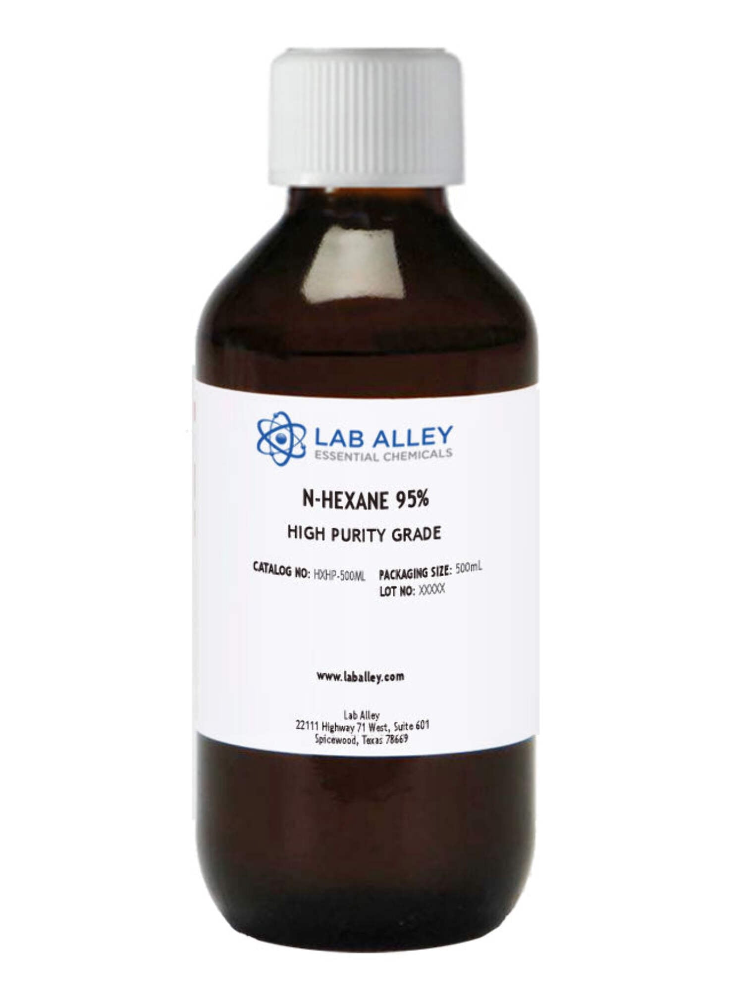 n-Hexane 95% High Purity Grade 500ML - Walmart.com