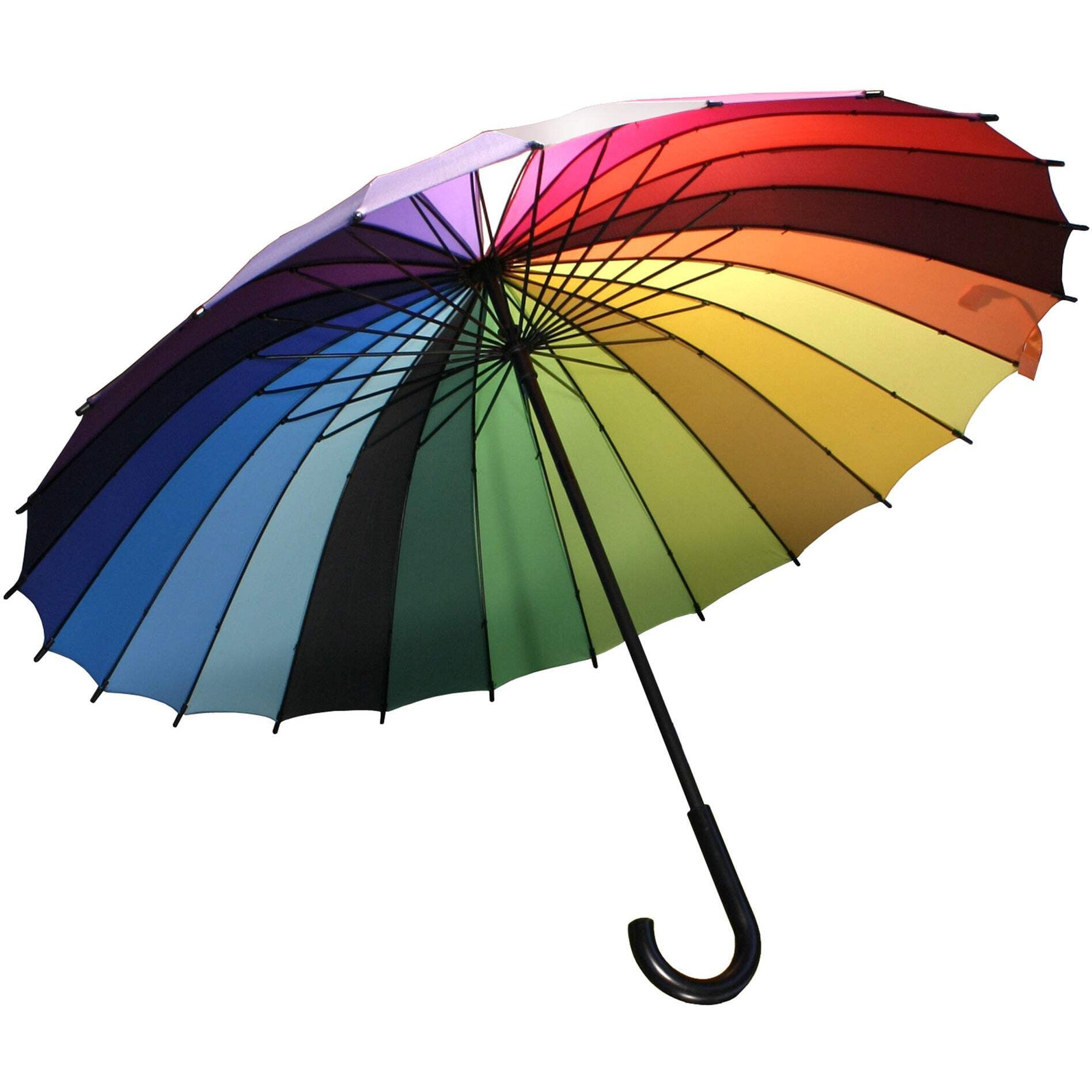 Streamline Imagined Rainbow Umbrella, Rainbow - Walmart.com