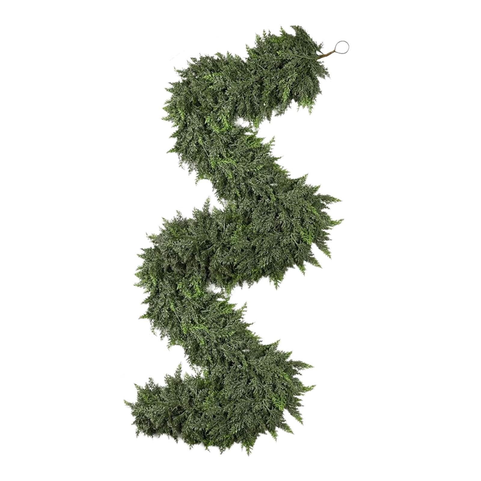 nTRIUQJ Extra Long 270cm Realistic Cedar Christmas Garland Greenery ...