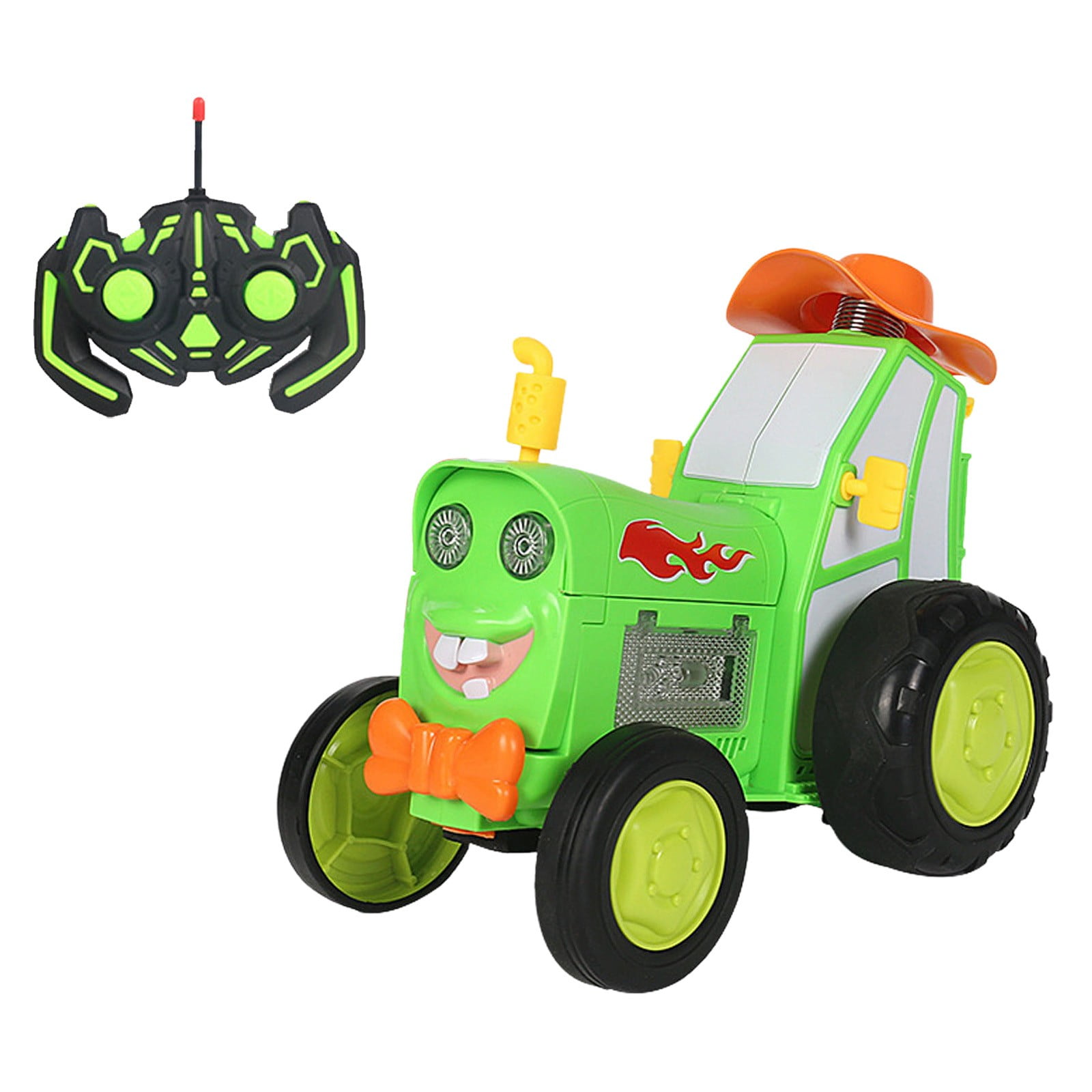 nTRIUQJ Jumping Car 2025 360 Rotating Remote Control Stunt Vehicle With ...