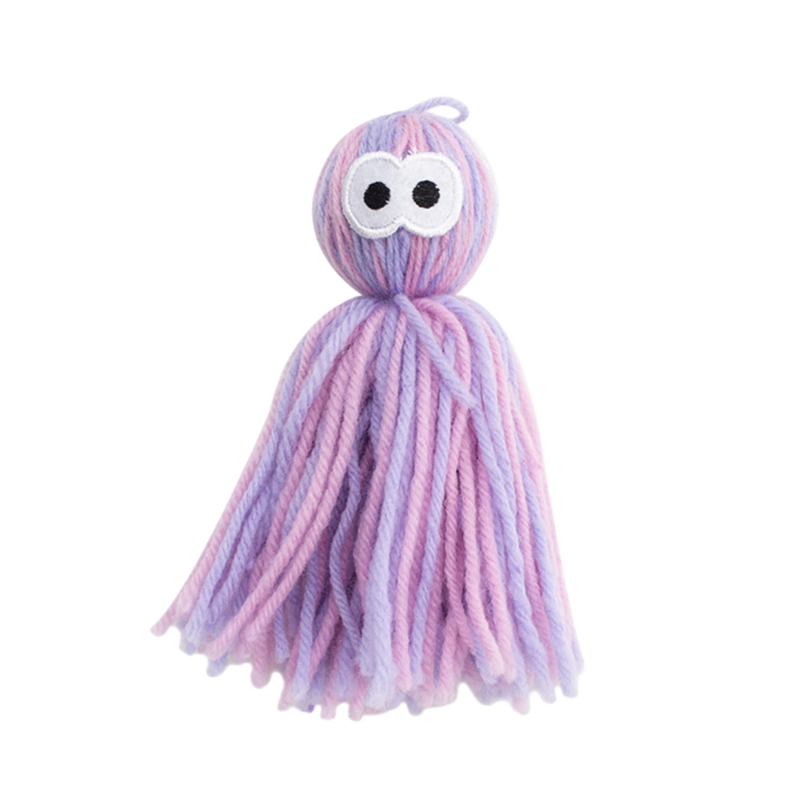 nTRIUQJ Octopus Yarn Cat Toy, Hanging Kitten Teething Toy for Solo Play ...