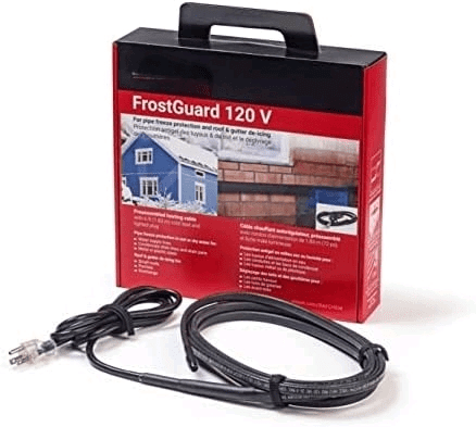 nVent P000002023120V FrostGuard Pipe Freeze Protection - 12', Black ...