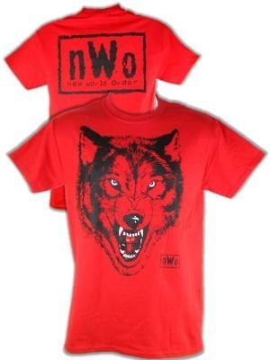 nWo Red Wolfpack New World Order Wolfpac Mens T-shirt XXL - Walmart.com