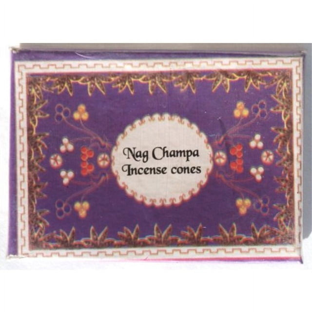 nag champa flora cones - 16 cones per box - sold in set of 4 boxes ...