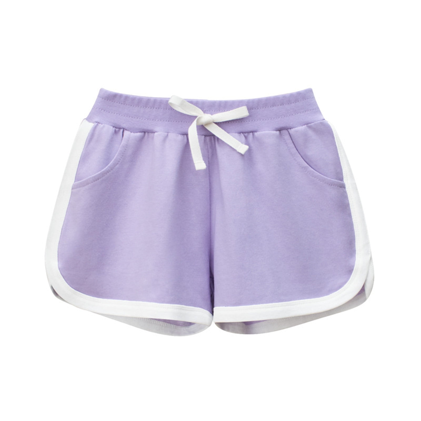 naisibaby Spring Summer New Girls Casual Shorts, Solid Color Pants ...
