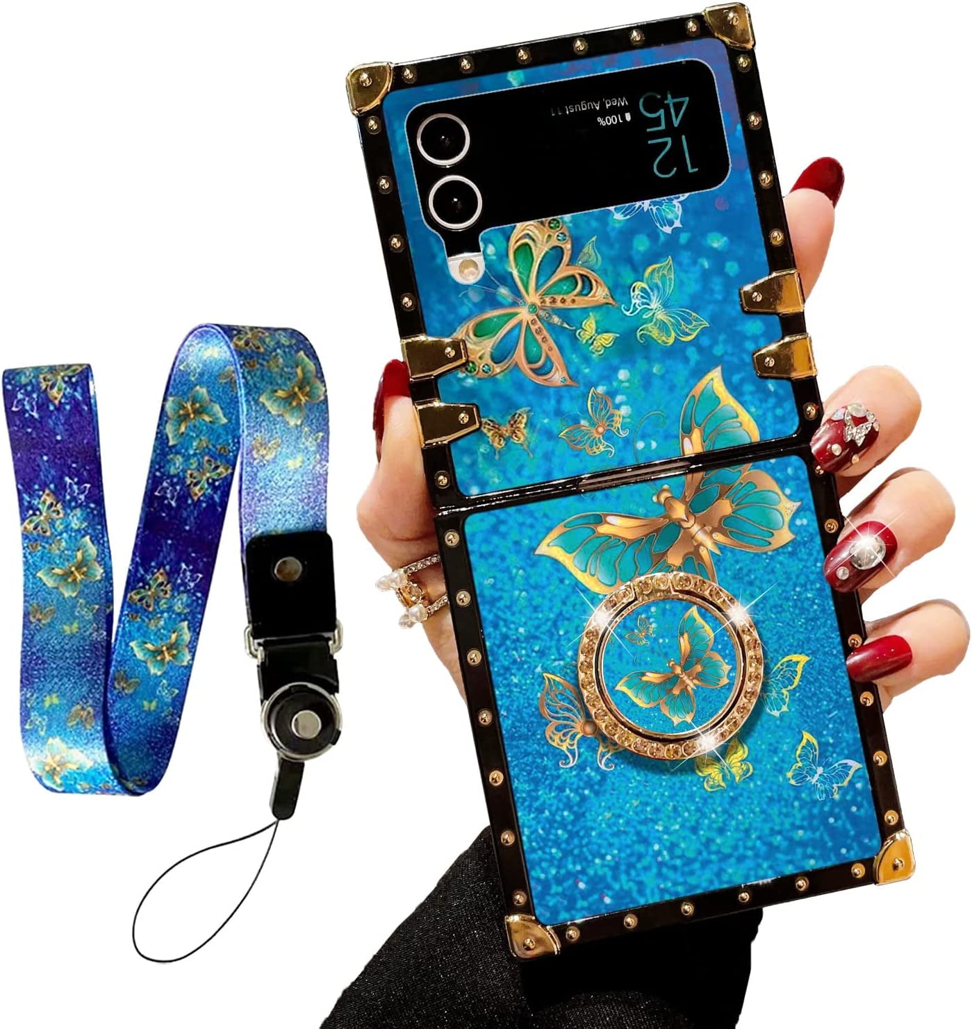 nancheng Shockproof Back Cover Cell Phone Case for Samsung Galaxy Z ...