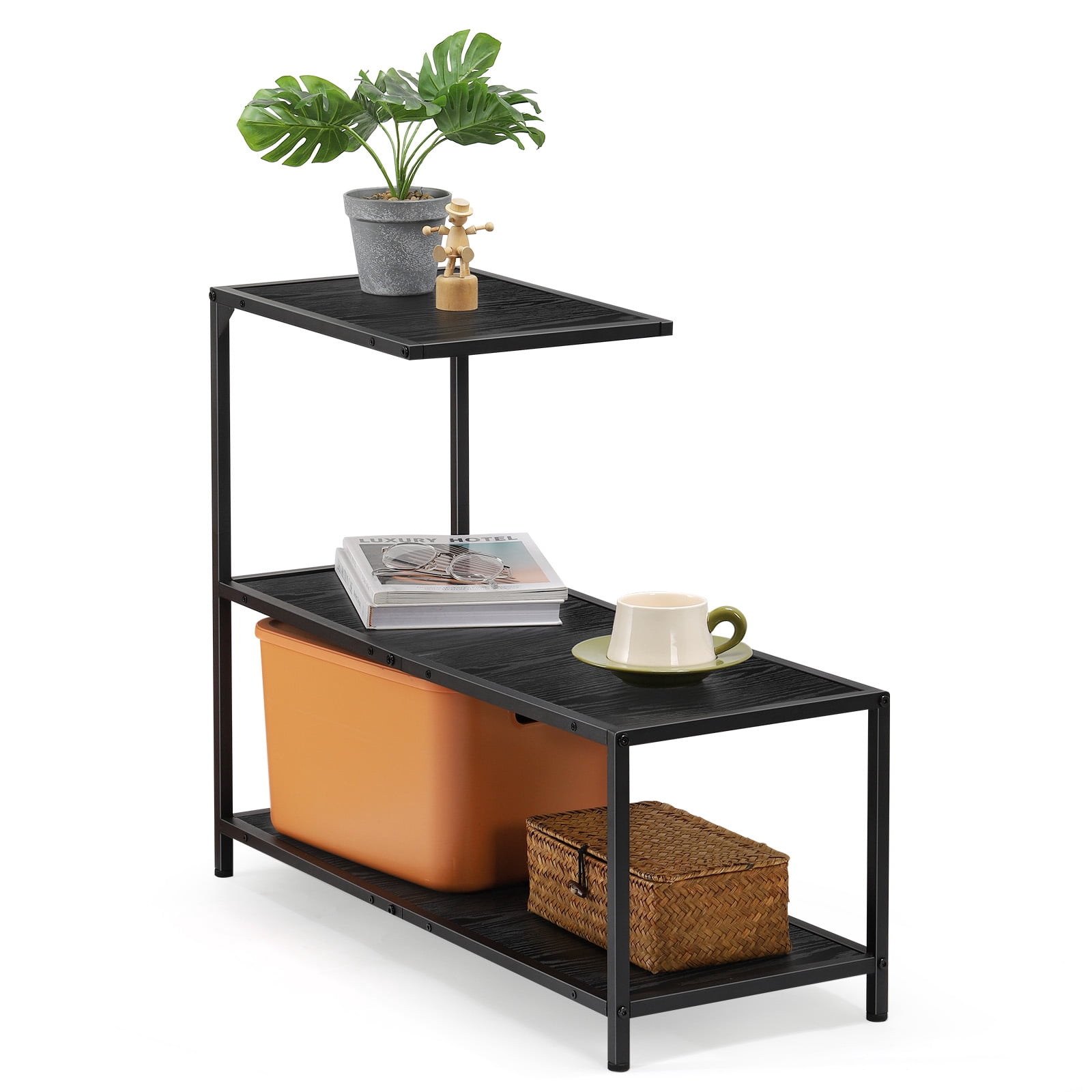 narrow Side Table 3 Layer Sofa Table Suitable for Small Space Side ...