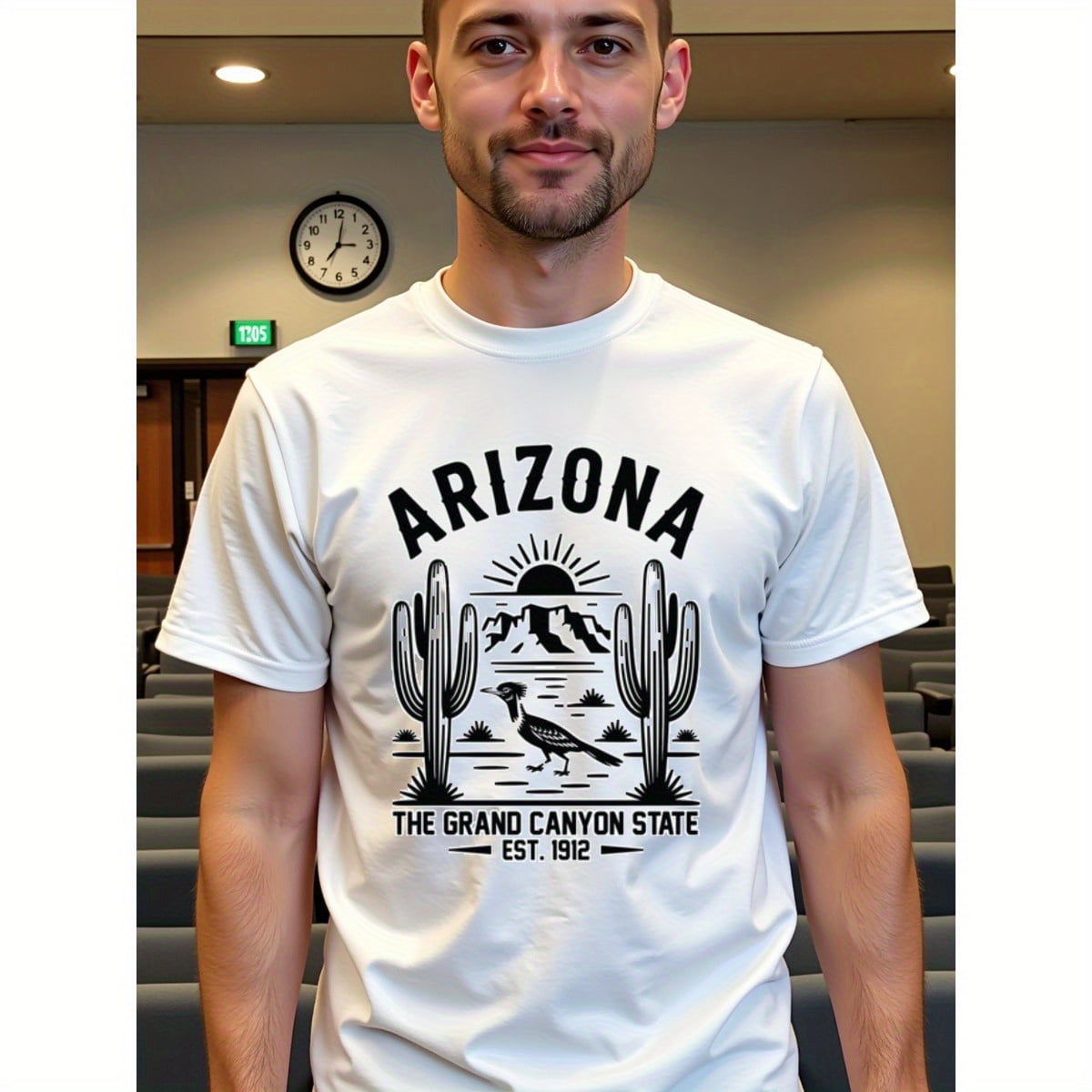 natee local warehouse clearance Arizona Desert Adventure T-shirt: the Grand Canyon State Est ...